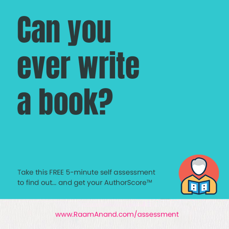 SELF ASSESSMENT WRITE A BOOK Live Limitless With Raam